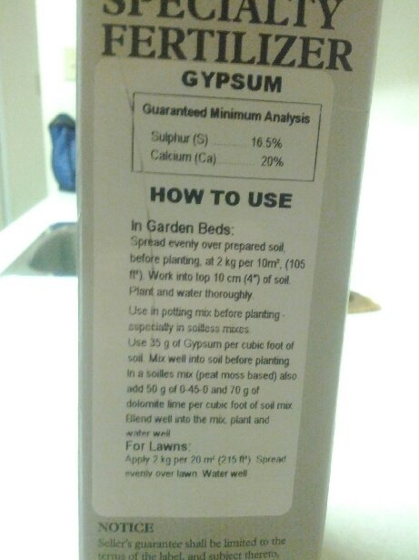 Evergro - Gypsum (Calcium Sulphate) 2 kg – Mr. Fertilizer